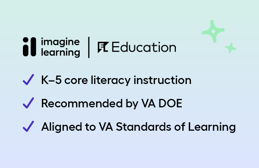Imagine Learning Supports the Virginia Literacy Act | Imagine Learning